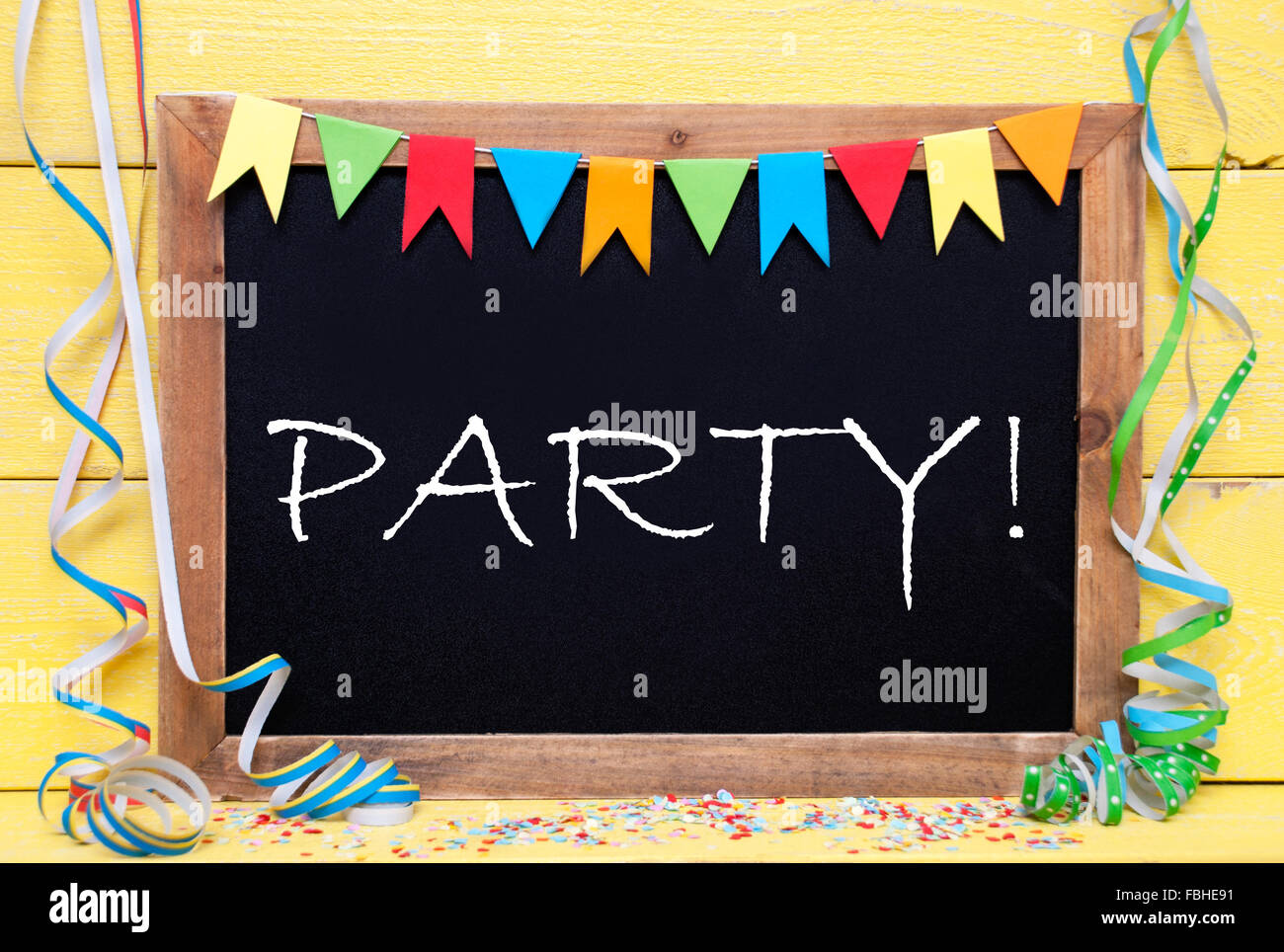 Text party hi-res stock photography and images - Alamy