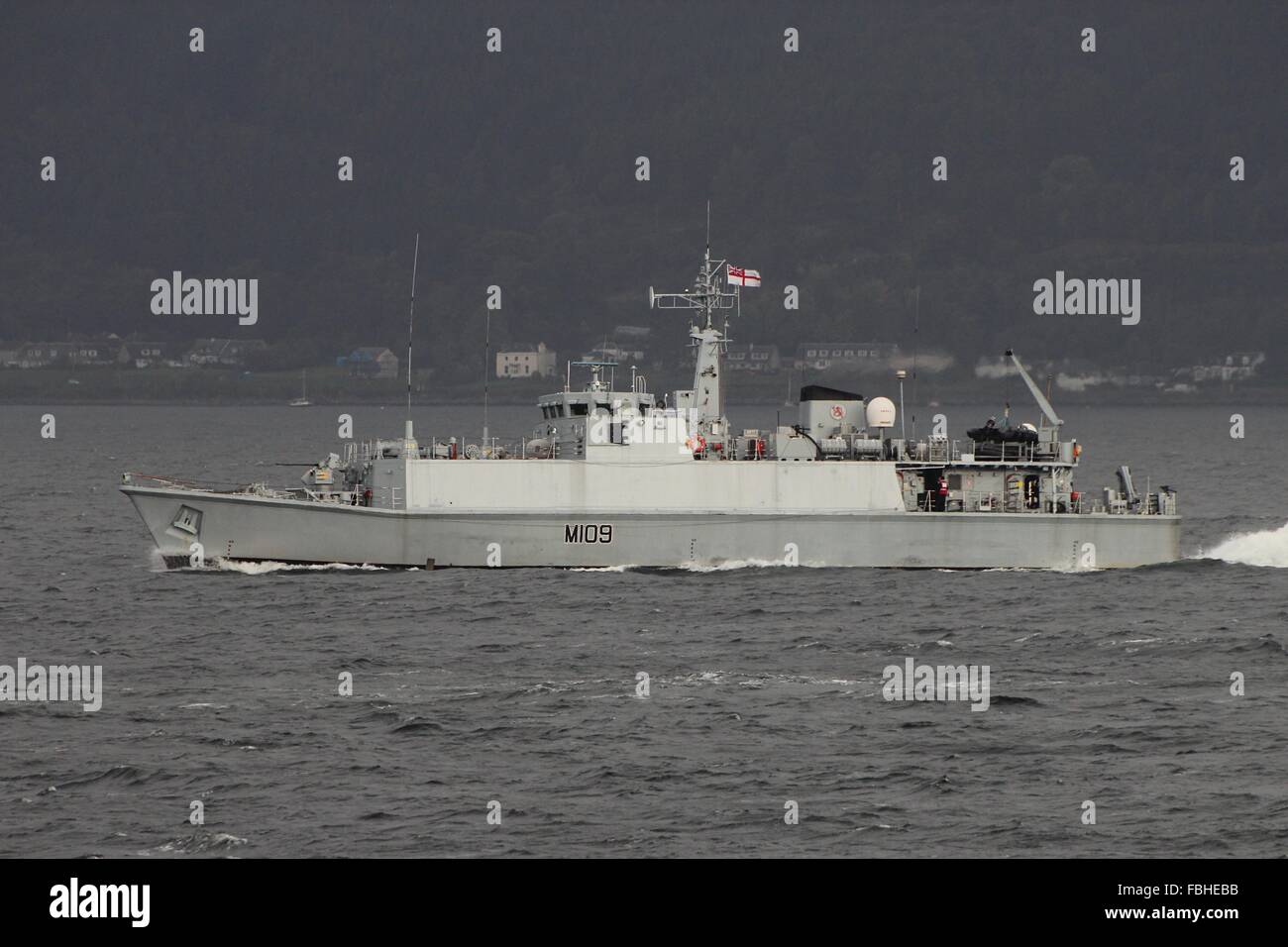 A minesweeper hms bangor hi-res stock photography and images - Alamy