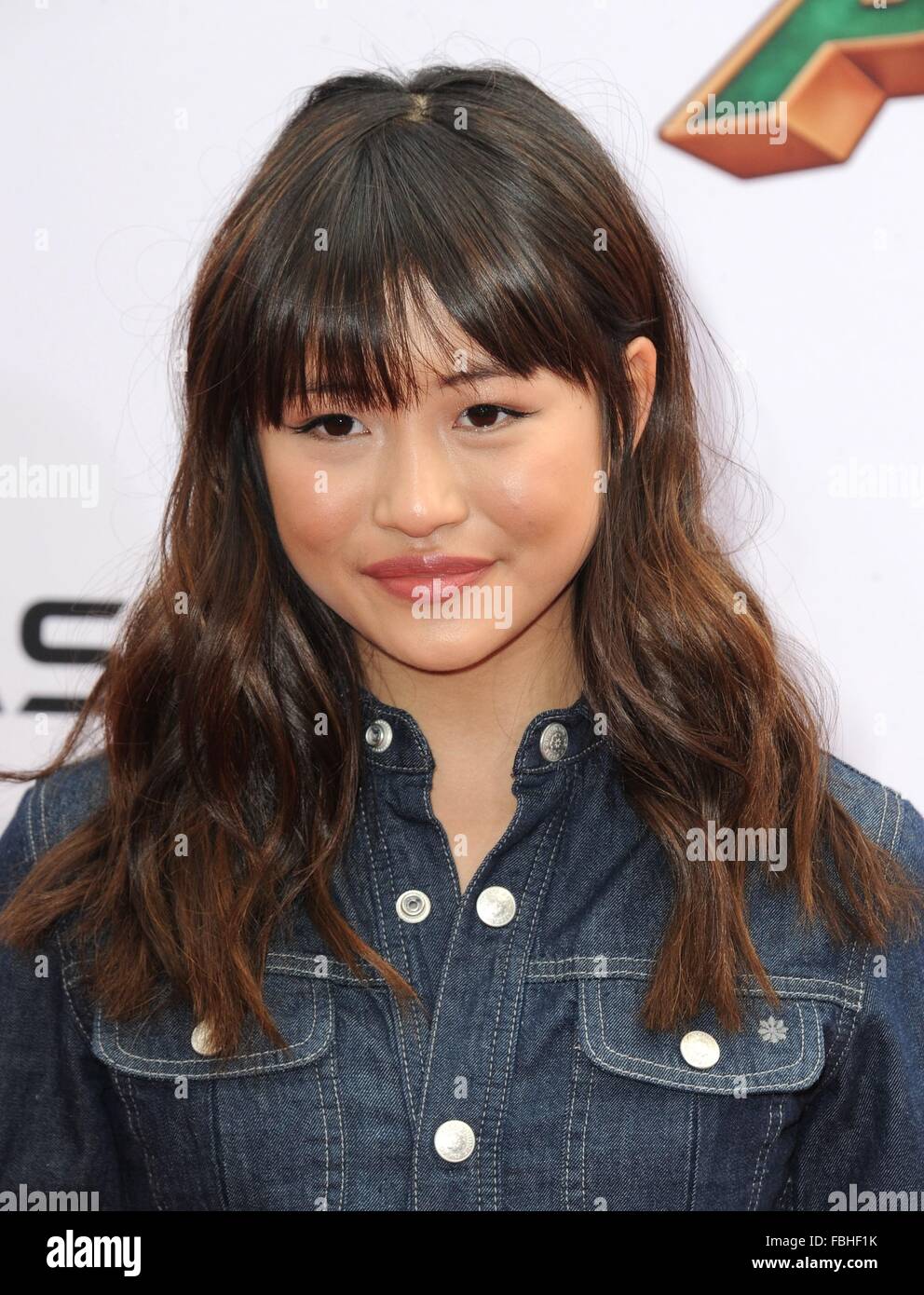 Los Angeles, CA, USA. 16th Jan, 2016. Haley Tju at arrivals for KUNG FU ...