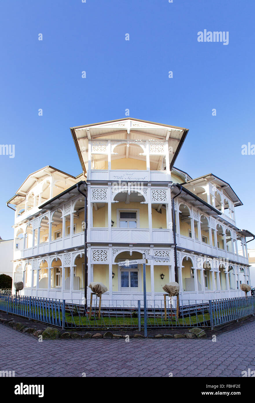 typical house of the resort architecture Stock Photo - Alamy