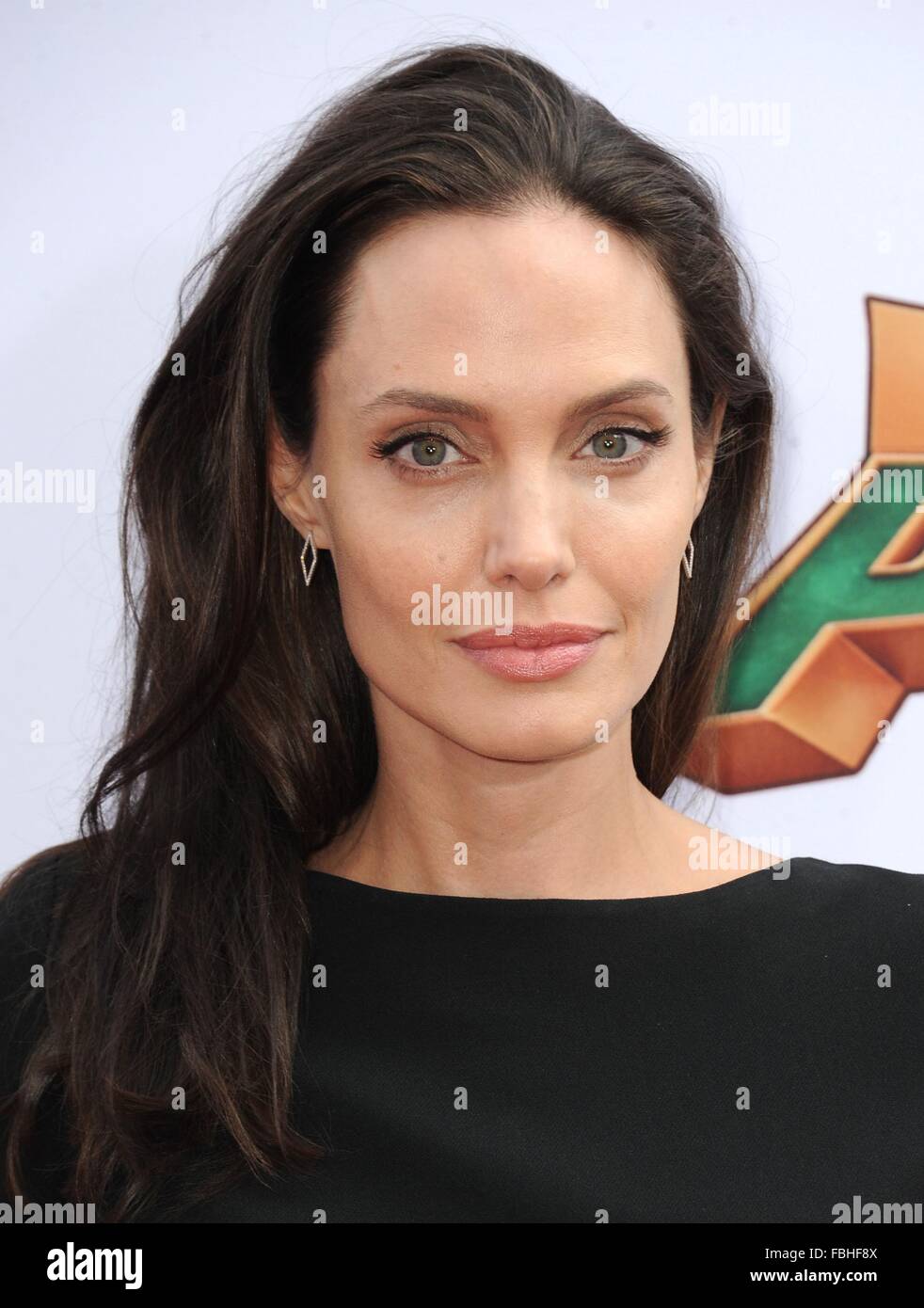 Los Angeles, CA, USA. 16th Jan, 2016. Angelina Jolie at arrivals for ...