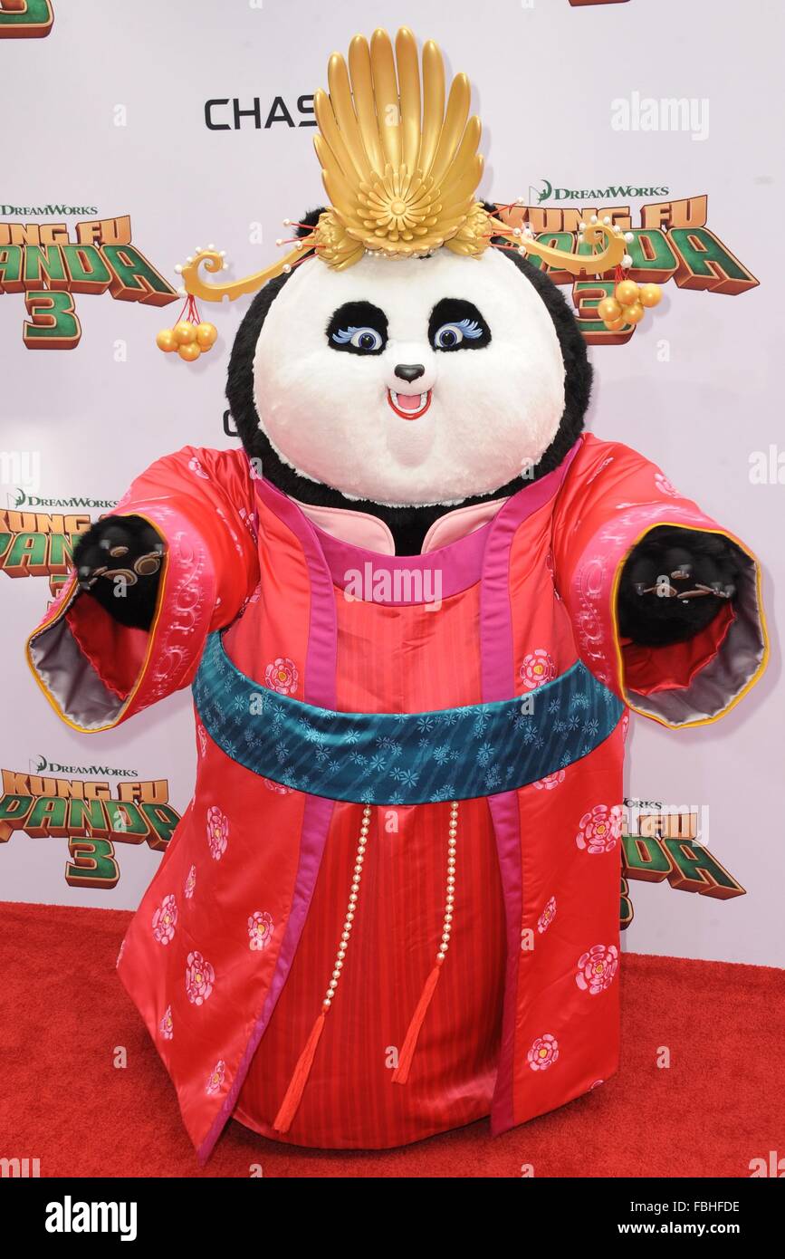 Los Angeles, CA, USA. 16th Jan, 2016. Mei Mei at arrivals for KUNG FU ...