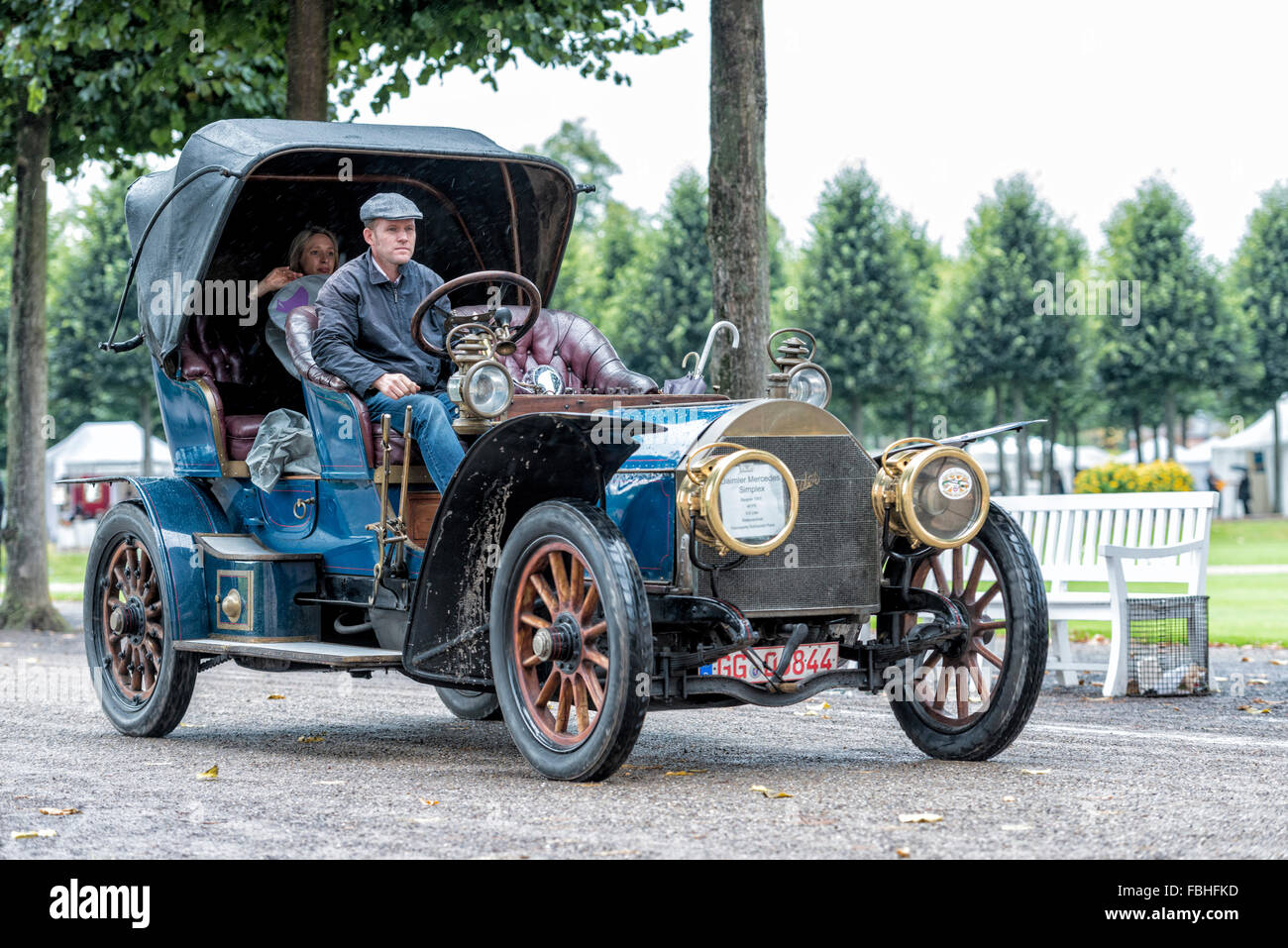 Schwetzingen, Baden-Württemberg, Germany, Daimler Mercedes Simplex ...