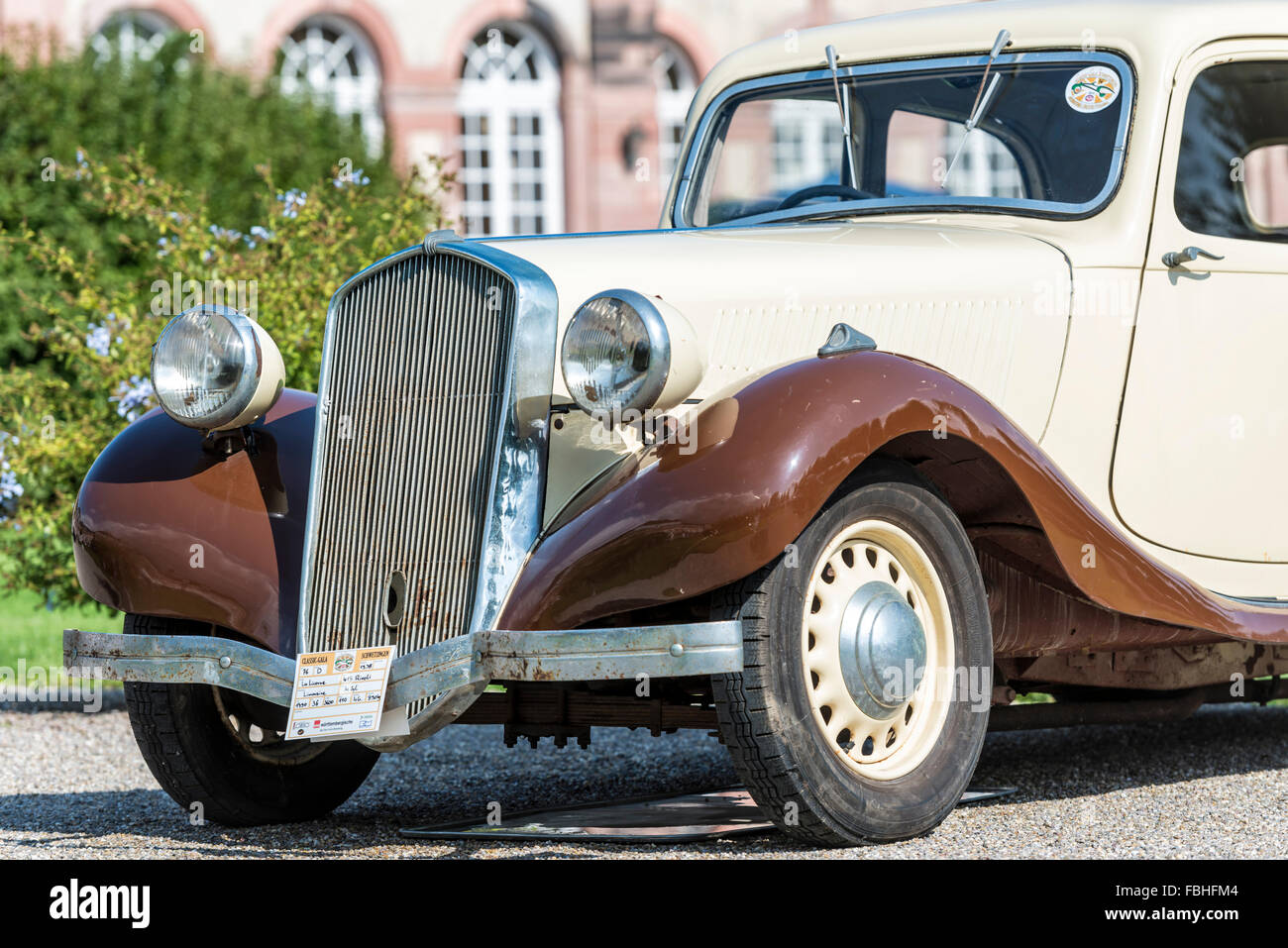 Schwetzingen, Baden-Württemberg, Germany, La Licorne 415 Rivoli, year ...