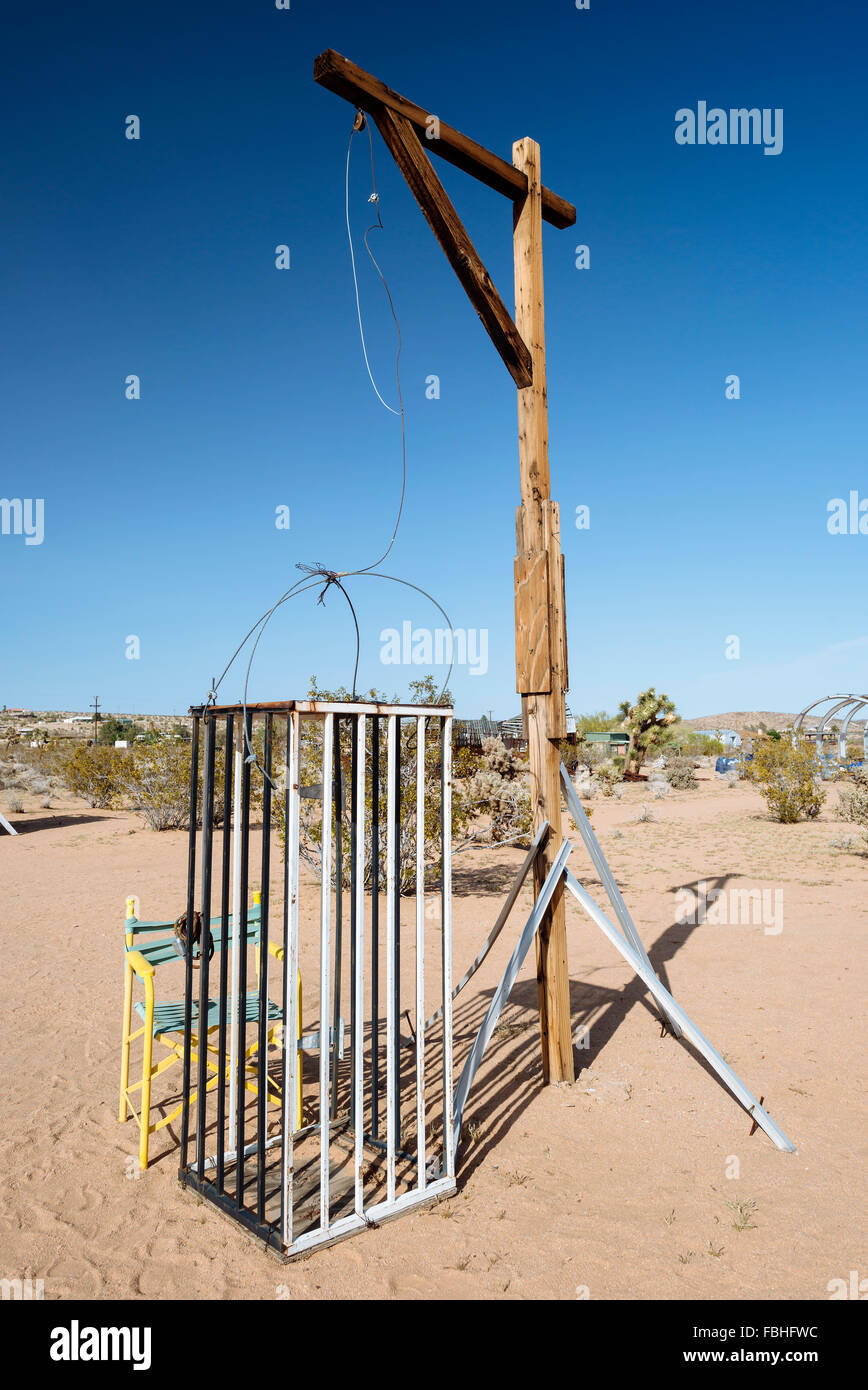 Assemblage sculpture by the late Noah Purifoy in Noah Purifoy's Outdoor ...