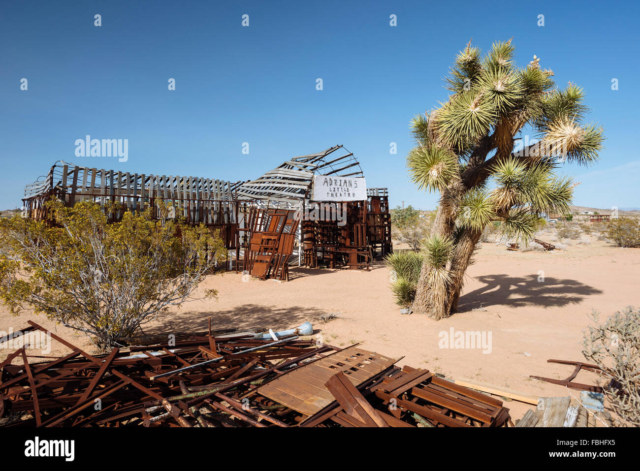 Assemblage sculpture by the late Noah Purifoy in Noah Purifoy's Outdoor ...