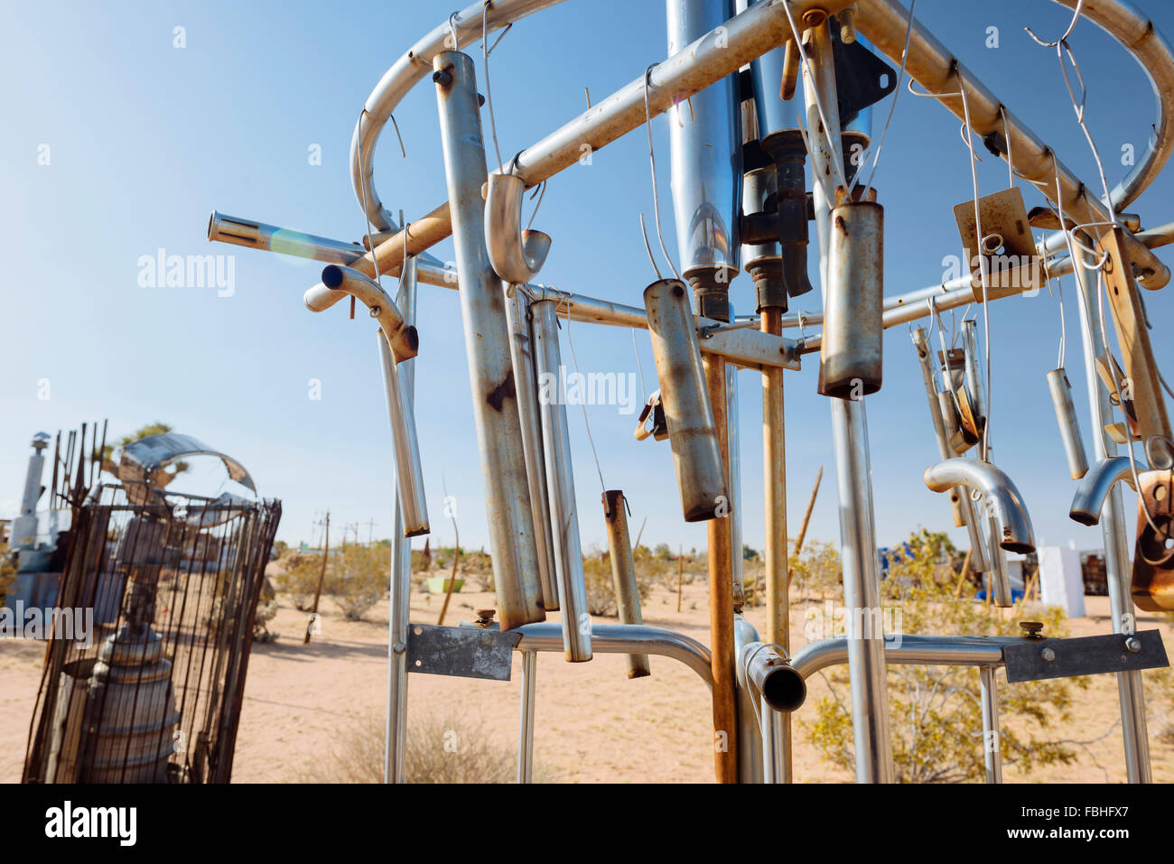 Assemblage sculpture by the late Noah Purifoy in Noah Purifoy's Outdoor ...