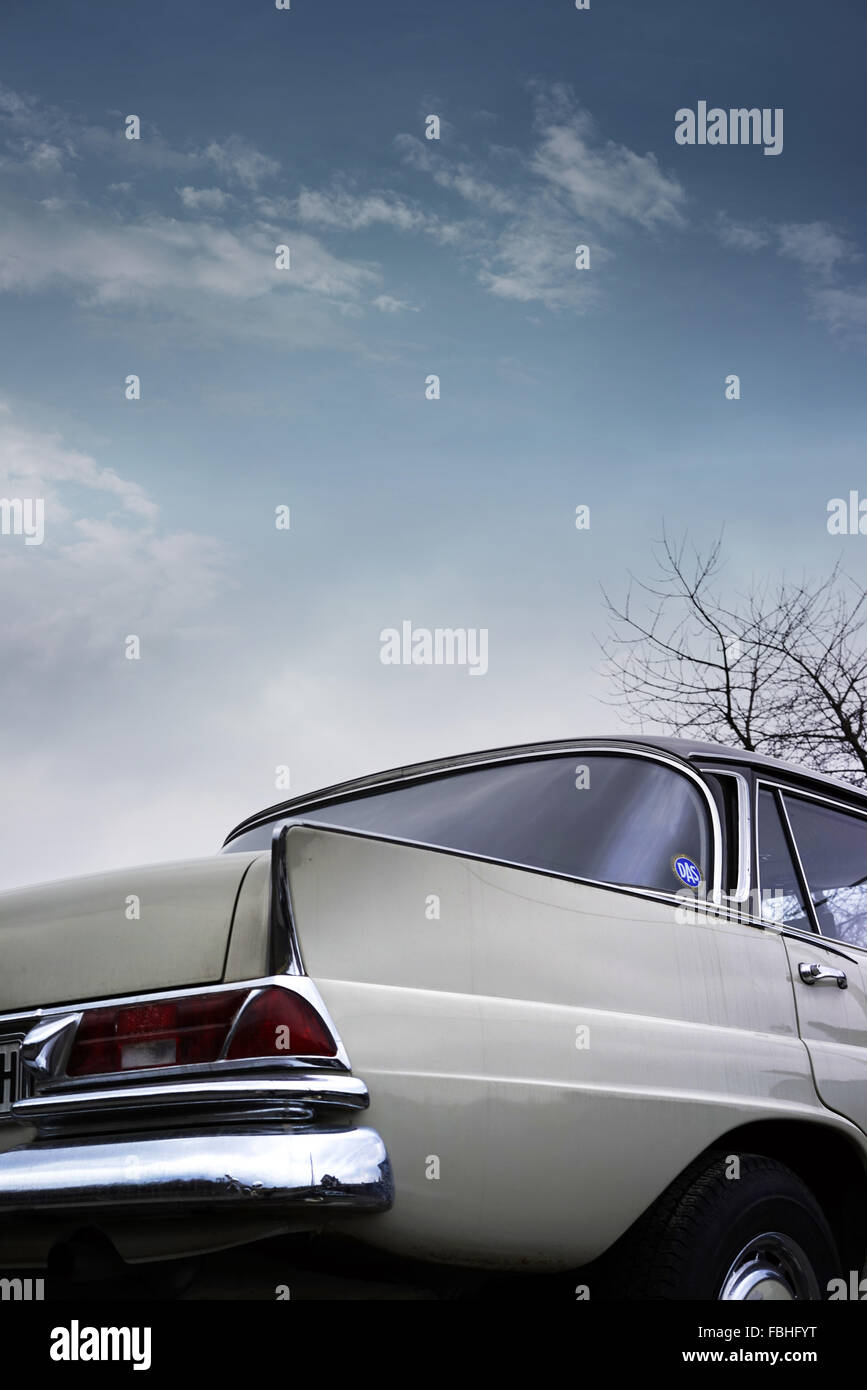 Car rear view hi-res stock photography and images - Alamy