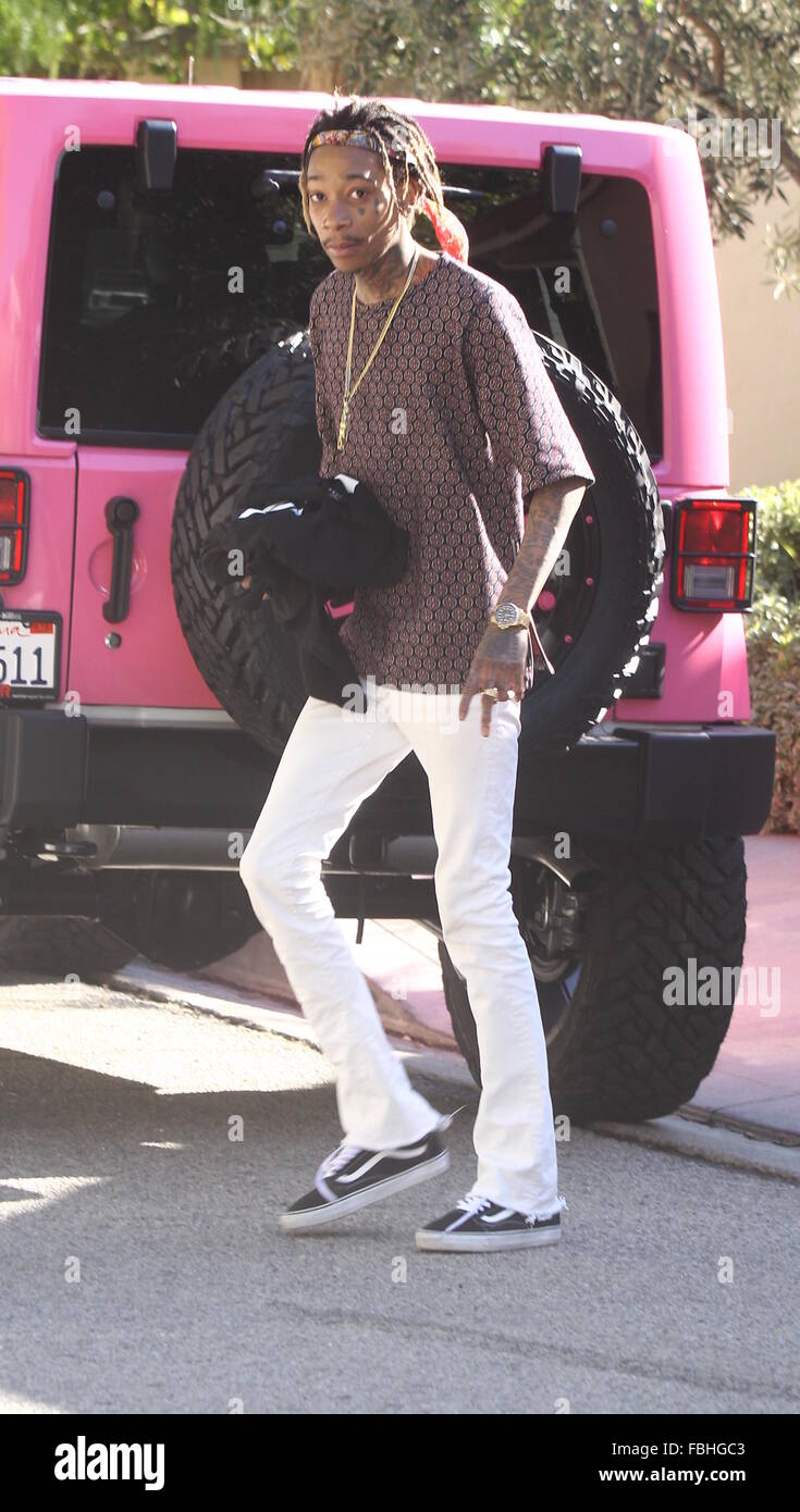 Amber Rose dressed in a FVCKA jogging suit, takes her son to the park ...