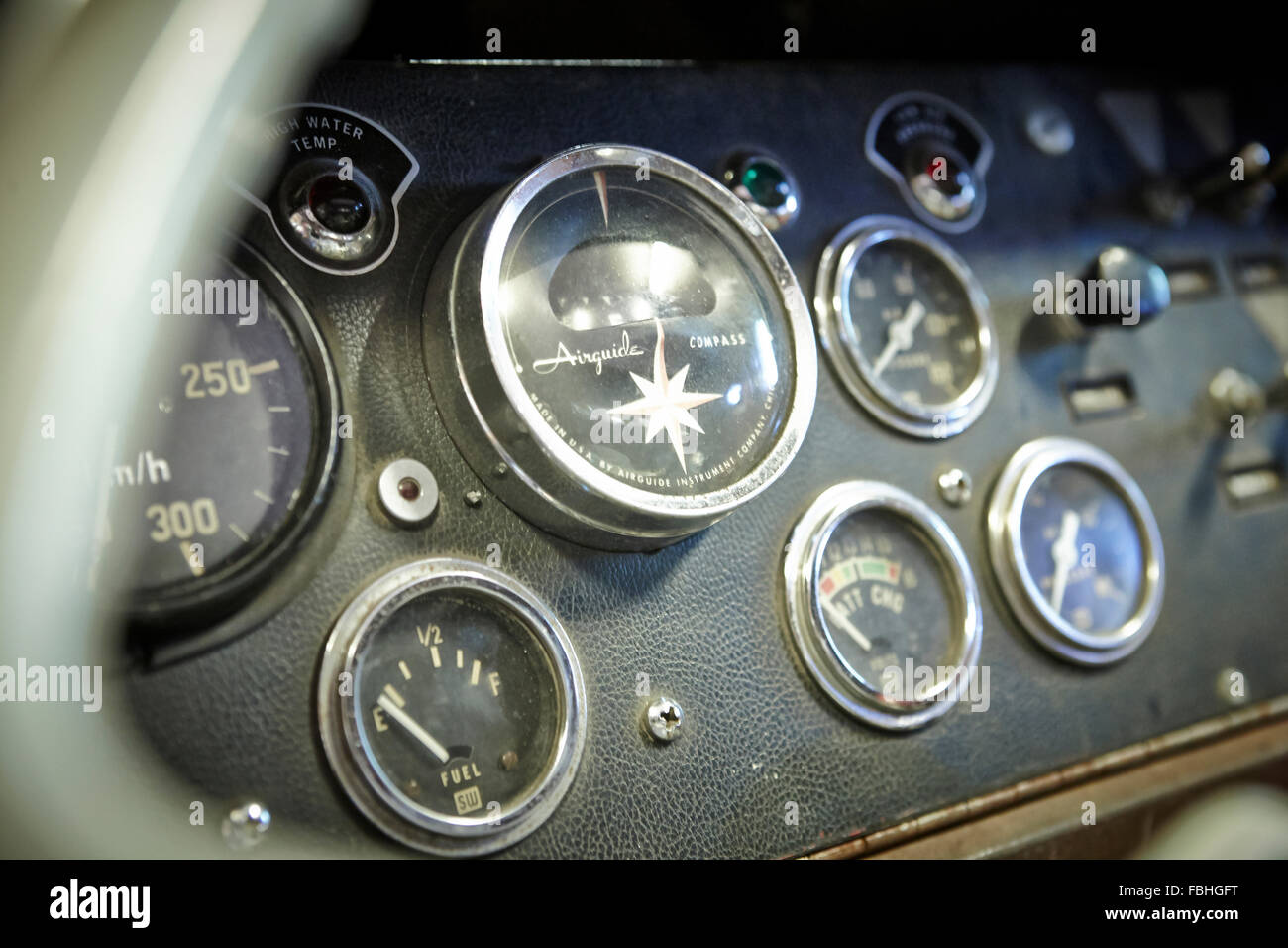 Hot-Rod, Rat-Rod, self-built with airplane radial engine Stock Photo ...