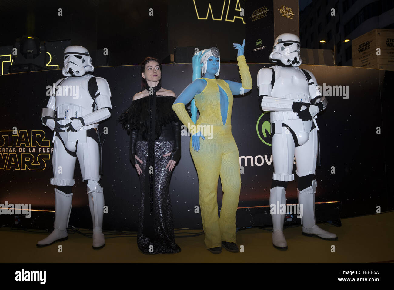 Spanish premiere of star wars hi-res stock photography and images - Alamy