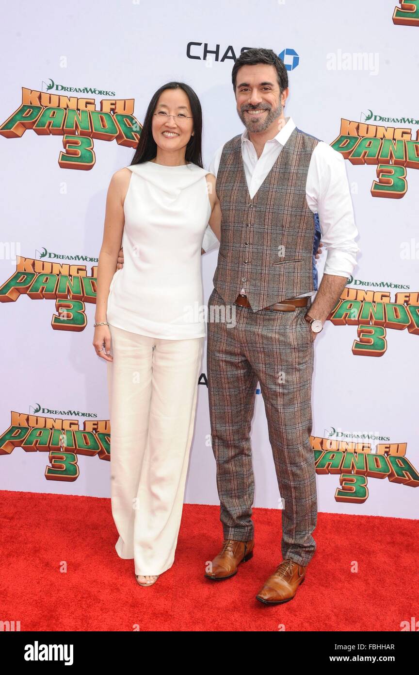 Los Angeles, CA, USA. 16th Jan, 2016. Jennifer Yuh Nelson at arrivals ...