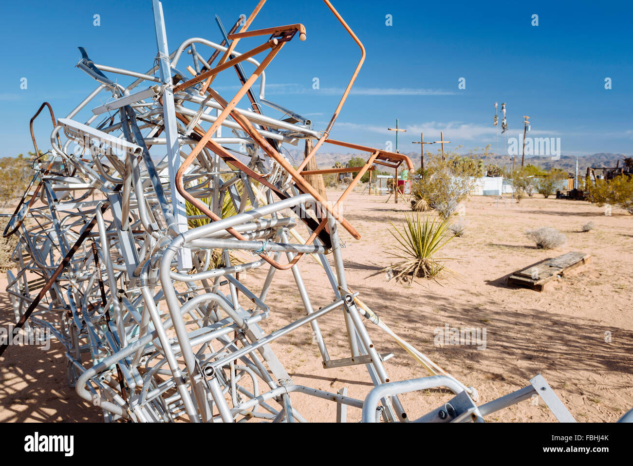 Noah purifoy outdoor art museum hi-res stock photography and images - Alamy
