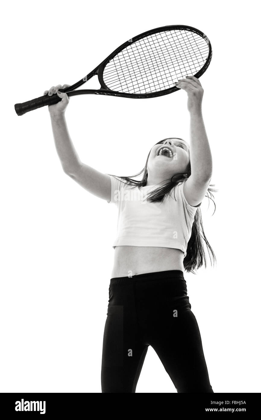 Girl tennis win hi-res stock photography and images - Alamy
