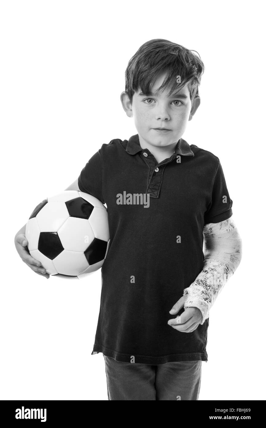 Child sad football hi-res stock photography and images - Alamy