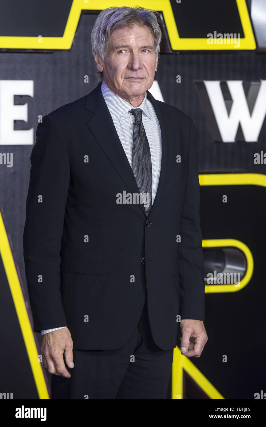 European premiere of 'Star Wars: The Force Awakens' - Red Carpet ...