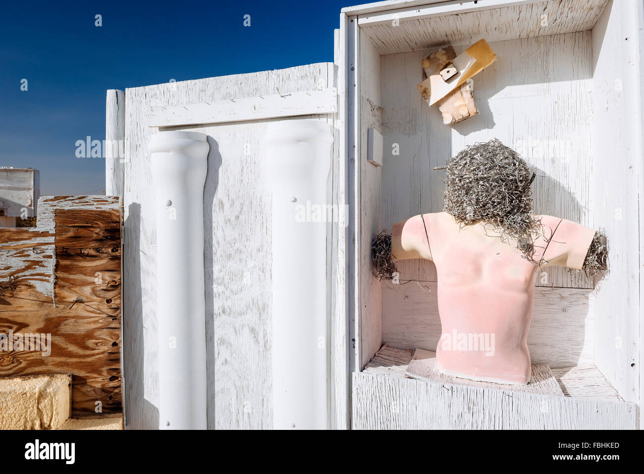 Assemblage sculpture by the late Noah Purifoy in Noah Purifoy's Outdoor ...