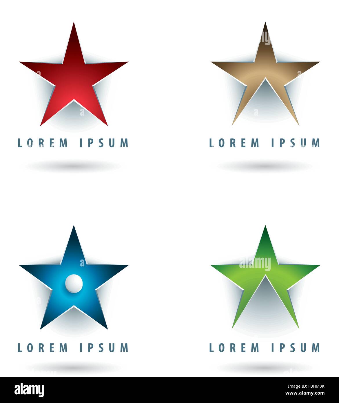 Star logos hi-res stock photography and images - Alamy