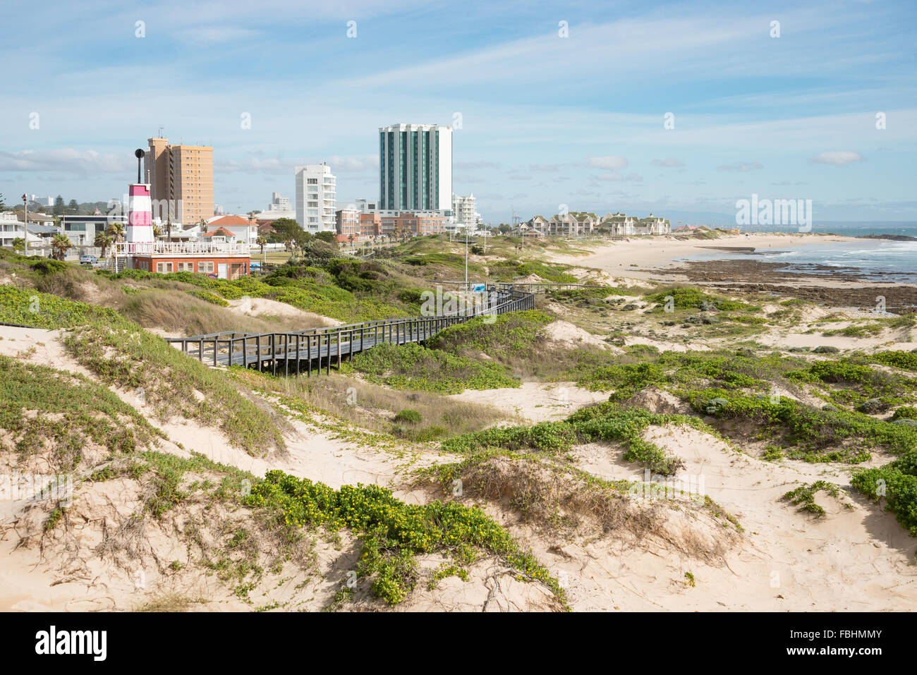 Boardwalk at Summerstrand, Port Elizabeth, Nelson Mandela Bay ...