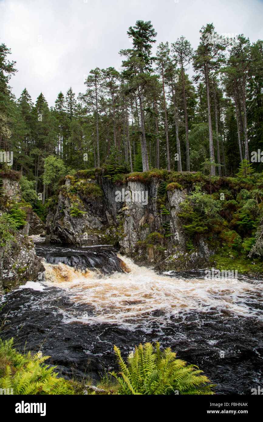 Waterfall in Scotland Stock Photo - Alamy