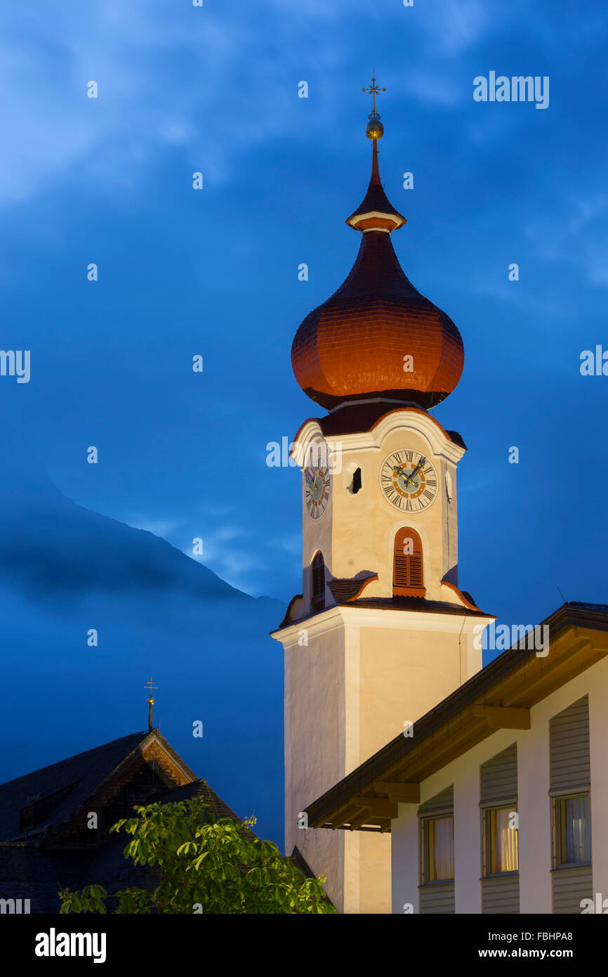 Church in Ehrwald, Ausserfern, Tyrol, Austria Stock Photo - Alamy