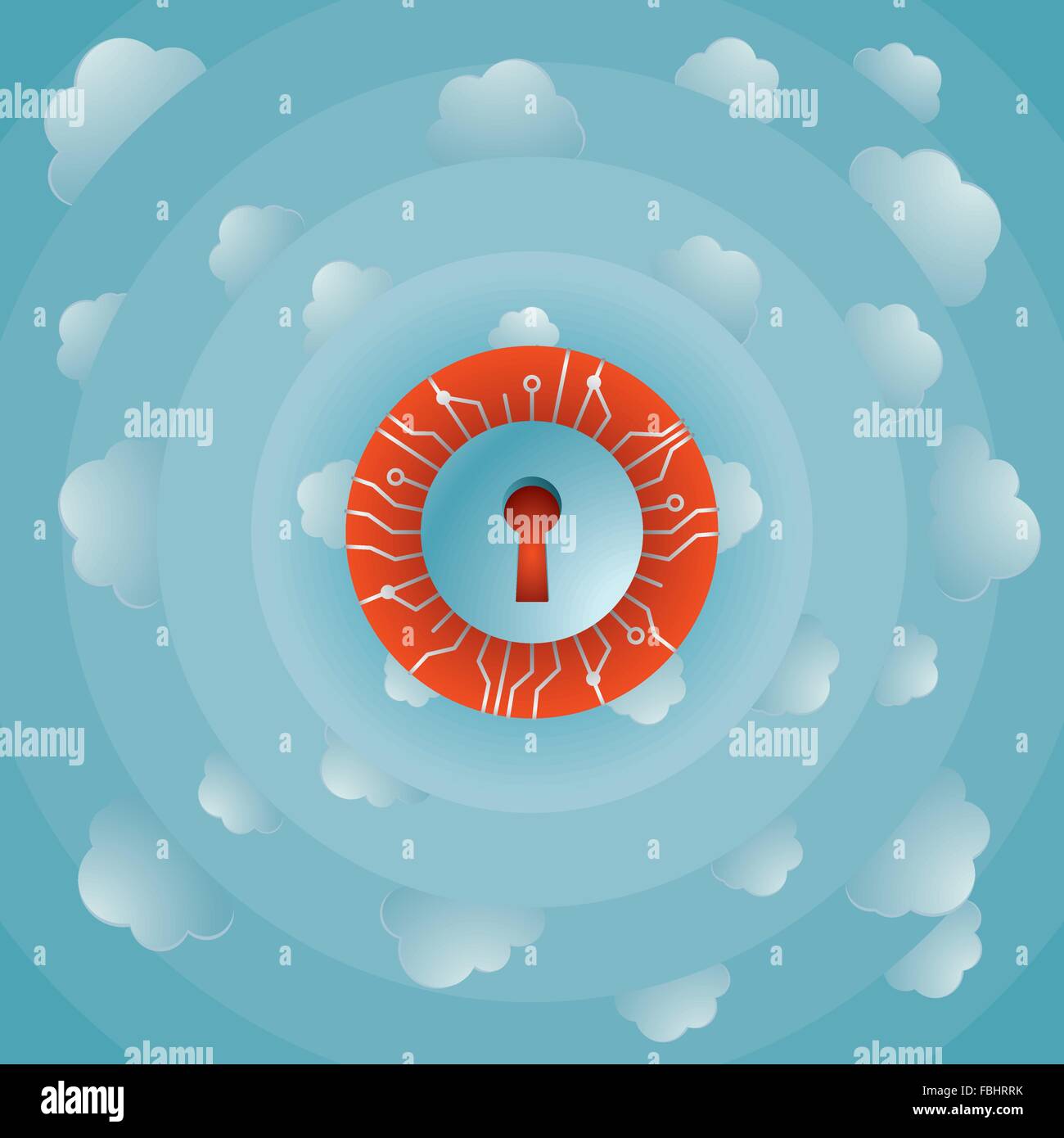 Cloud computing environment Stock Vector Images - Alamy