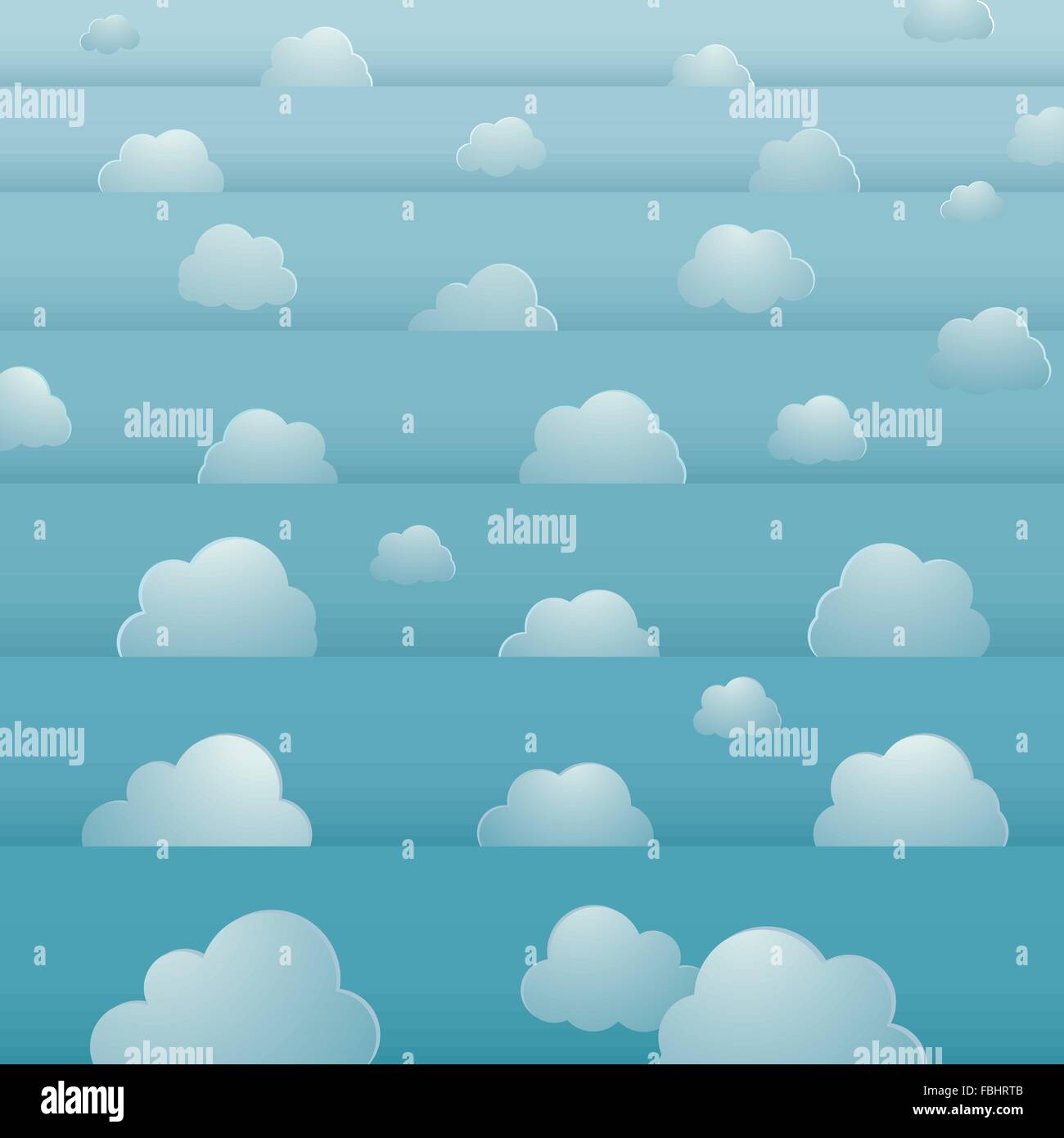 Cloudy sky background Stock Vector Images - Alamy