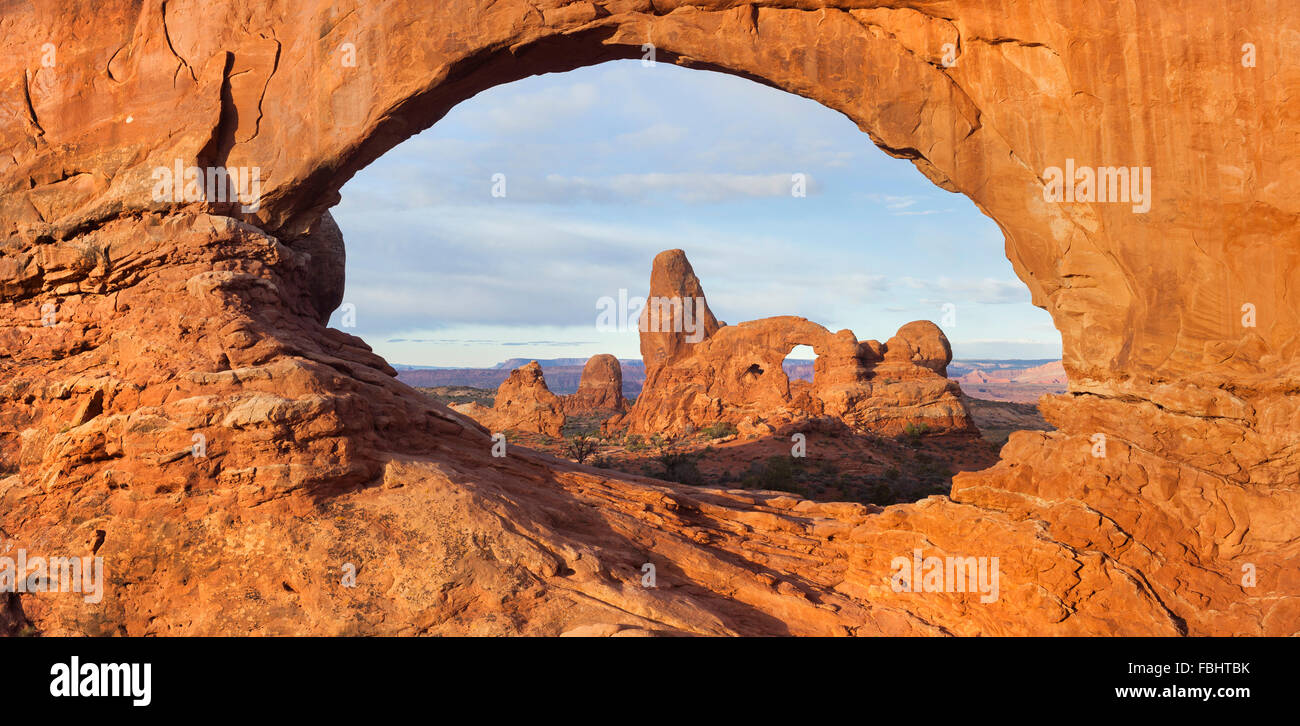 Turrent Arch through the North Window, The Windows Section, Arches ...