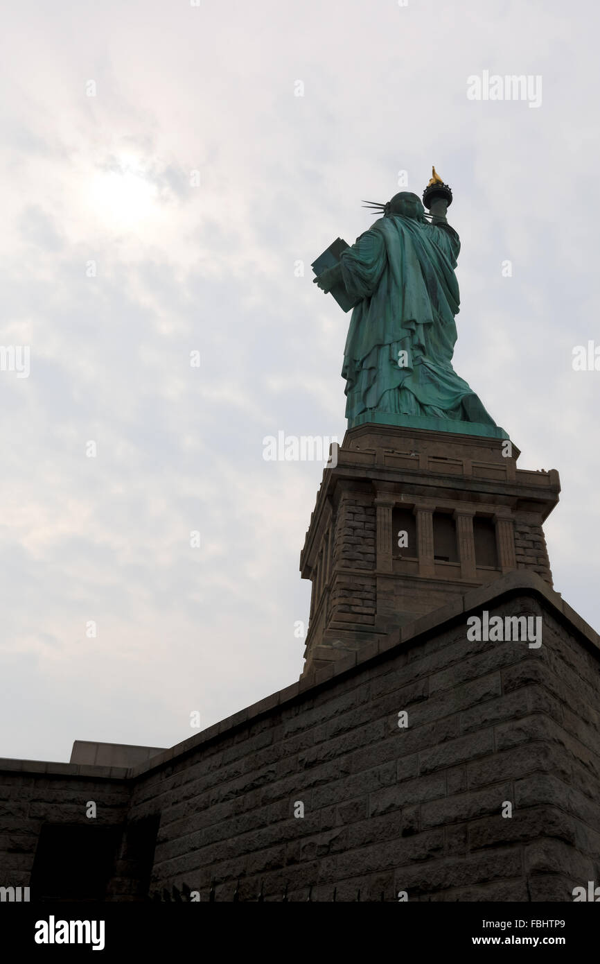 The Statue of Liberty is a colossal copper statue, designed by Auguste ...