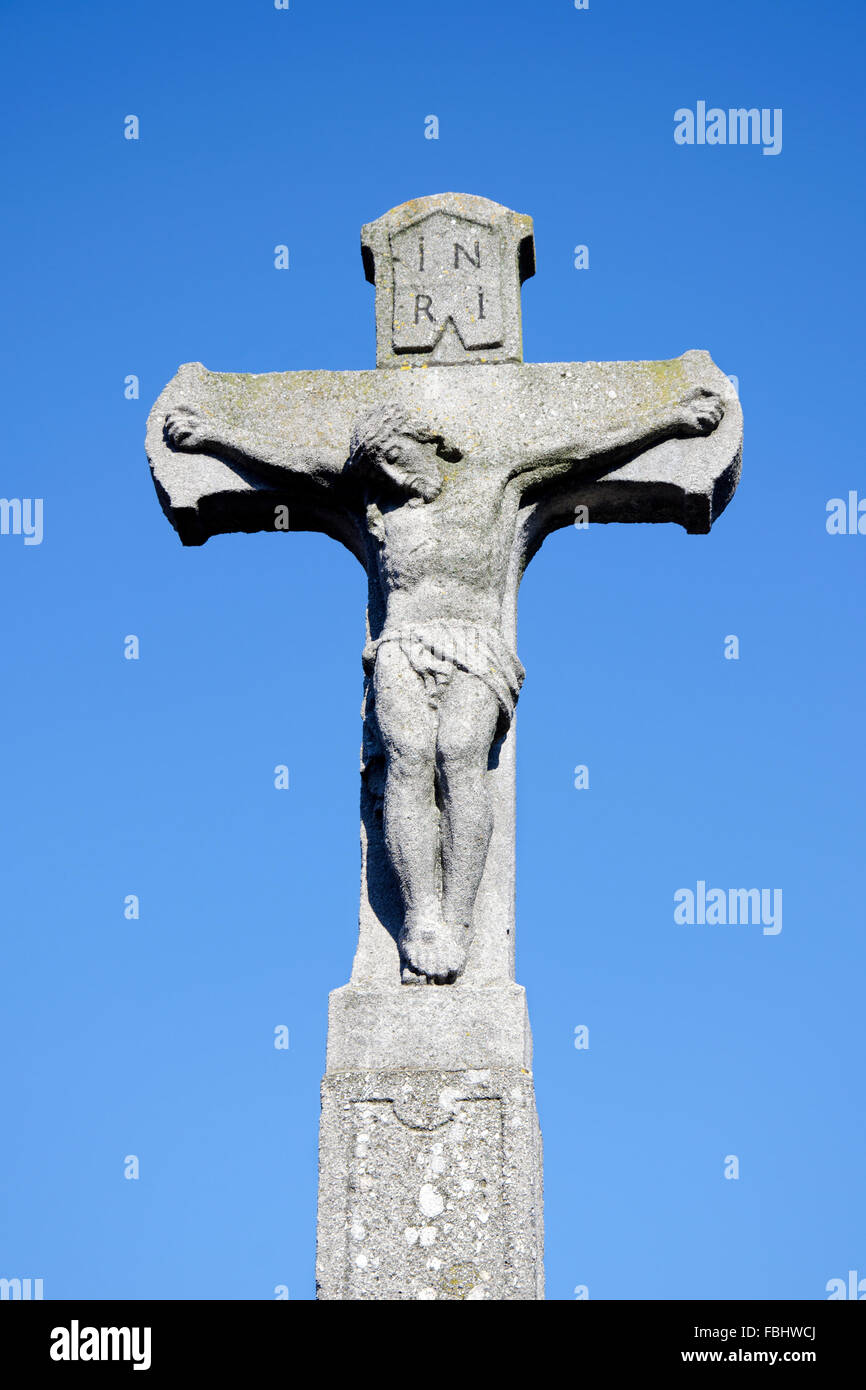 The Christ on the cross Stock Photo - Alamy