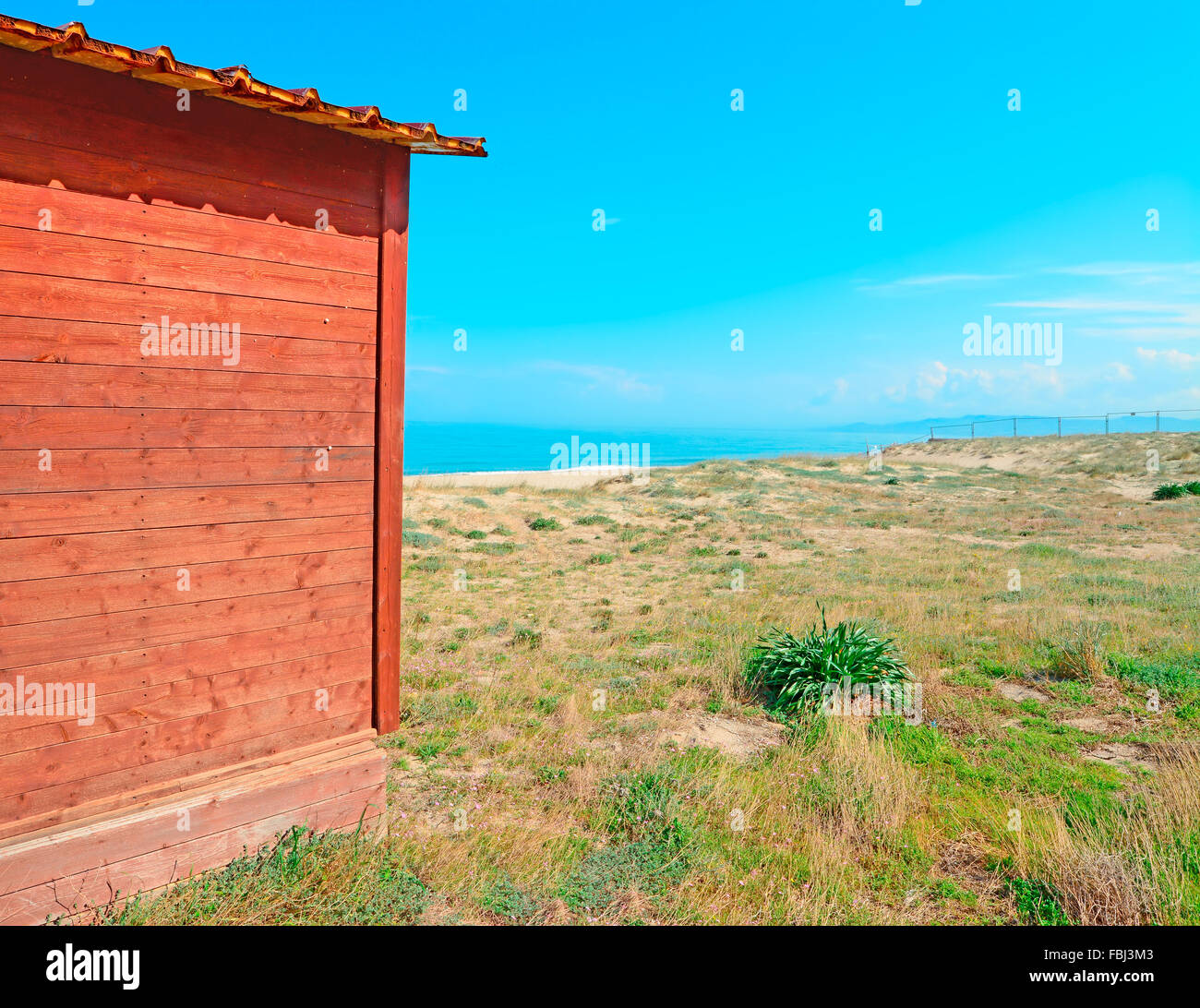 wooden house by the sea Stock Photo - Alamy