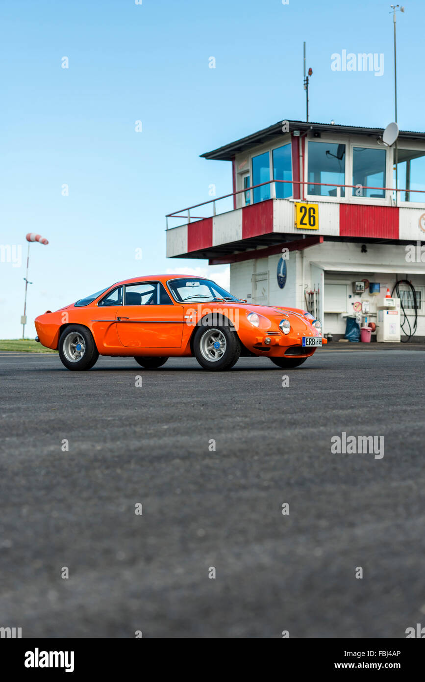 Michelstadt, Hesse, Germany, Renault Alpine A110 1300 S, orange, built ...