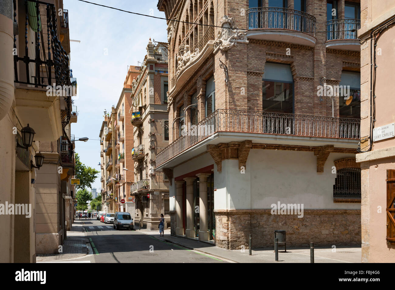 Barcelona block structure hi-res stock photography and images - Alamy