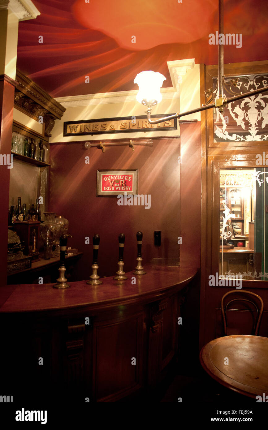 Bar, museum, historical, wooden, interior design Stock Photo - Alamy