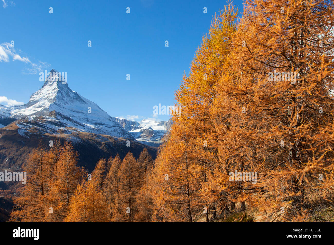 The Matterhorn, Valais, Switzerland Stock Photo - Alamy