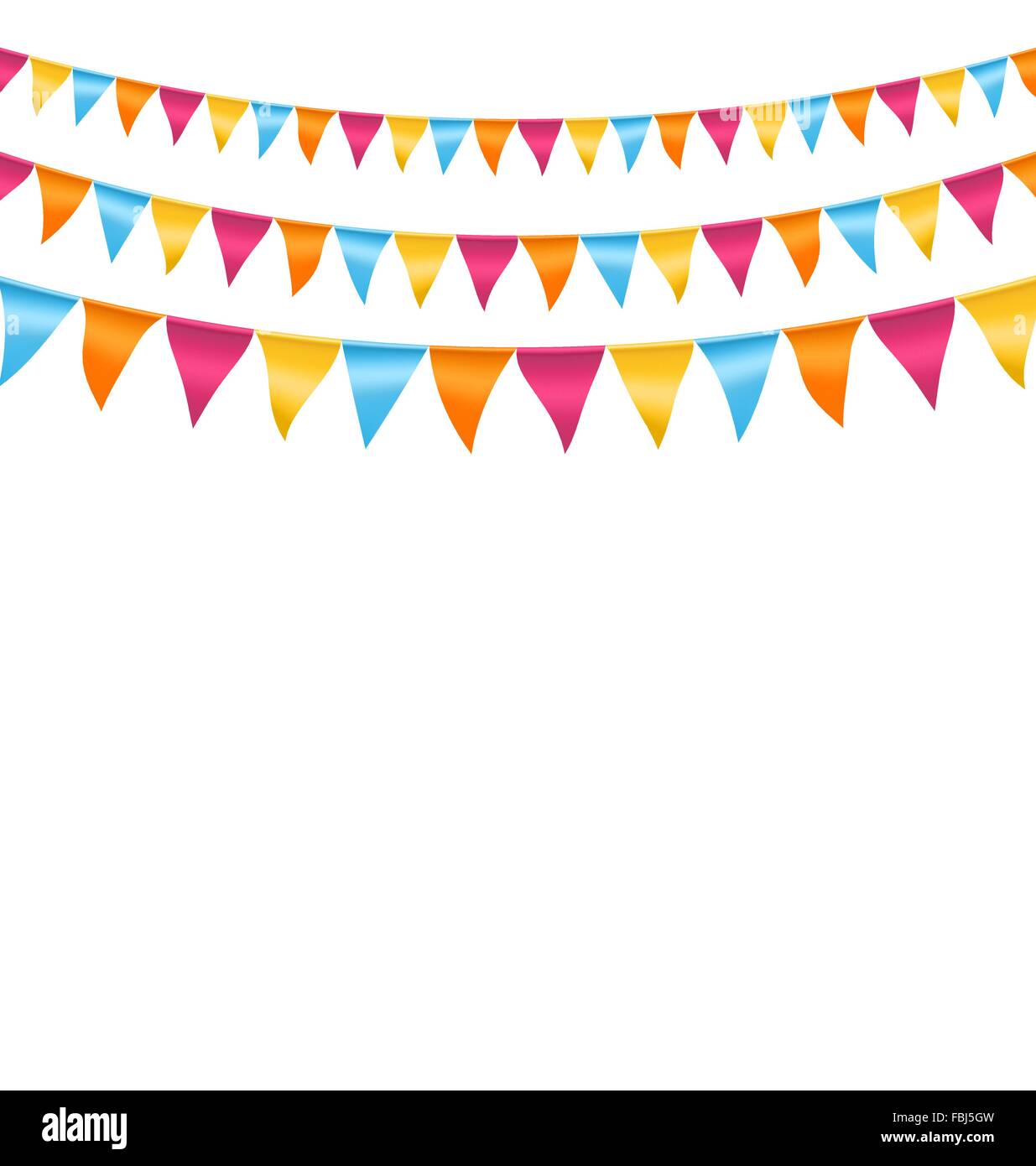 Triangular buntings hi-res stock photography and images - Alamy