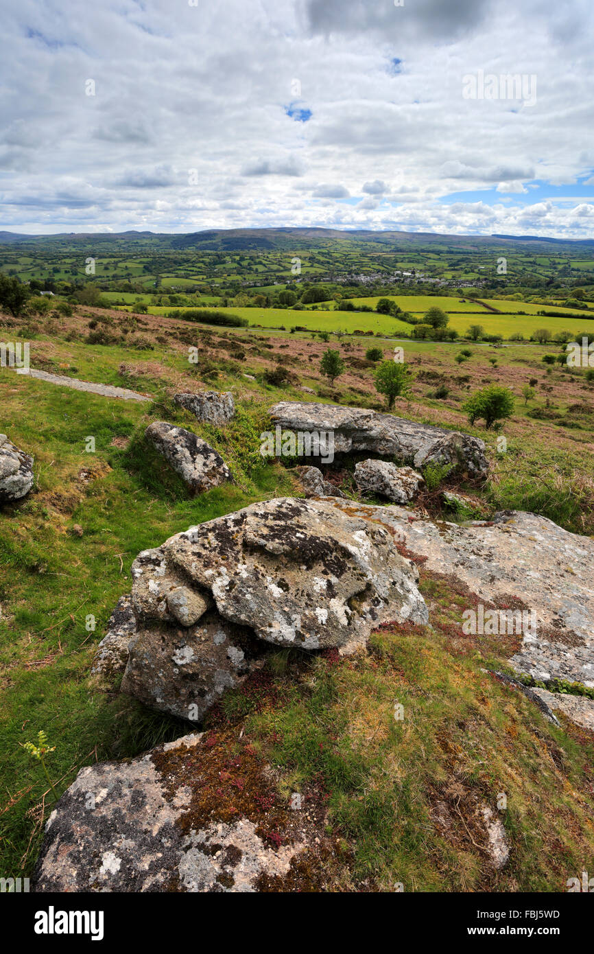 Mardon Down near Moretonhampstead village, Teignbridge District ...