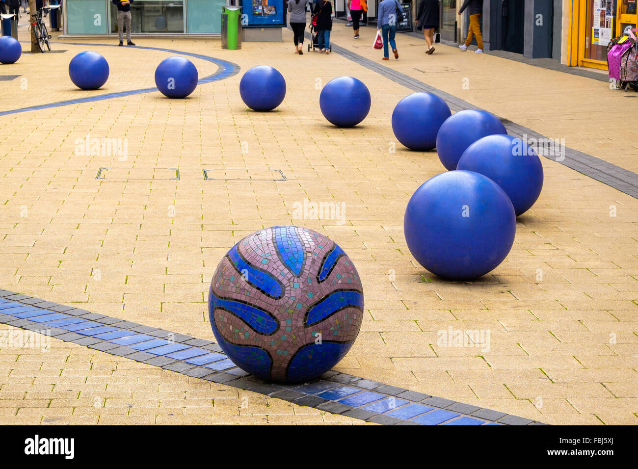 Street art tiles hi-res stock photography and images - Alamy
