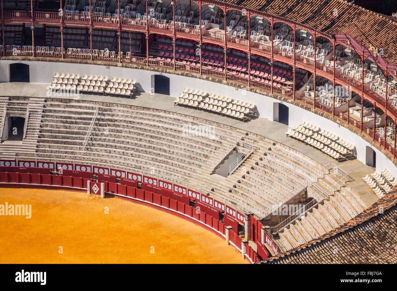 Spain,Malaga plaza de toros Stock Photo - Alamy