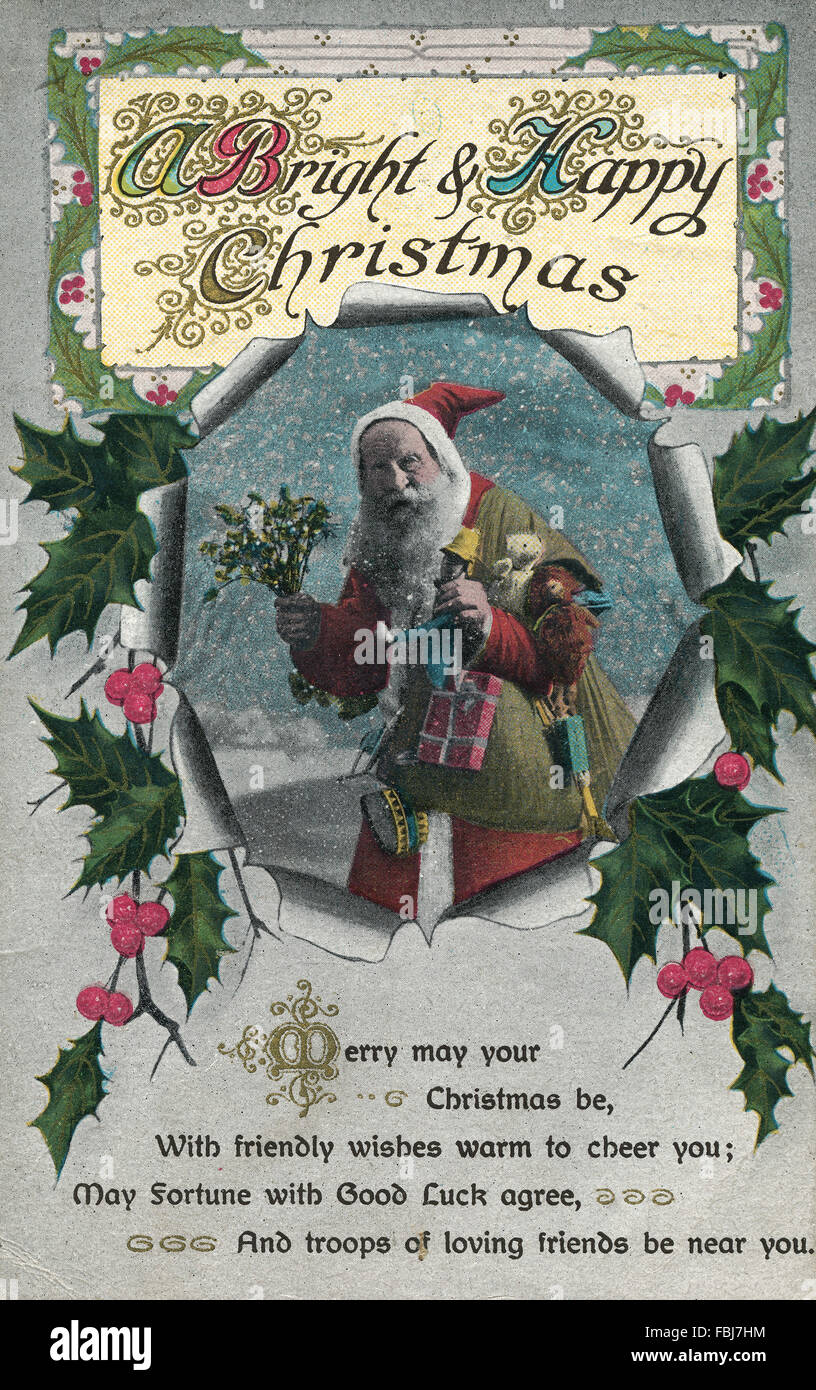 Historical santa hi-res stock photography and images - Alamy