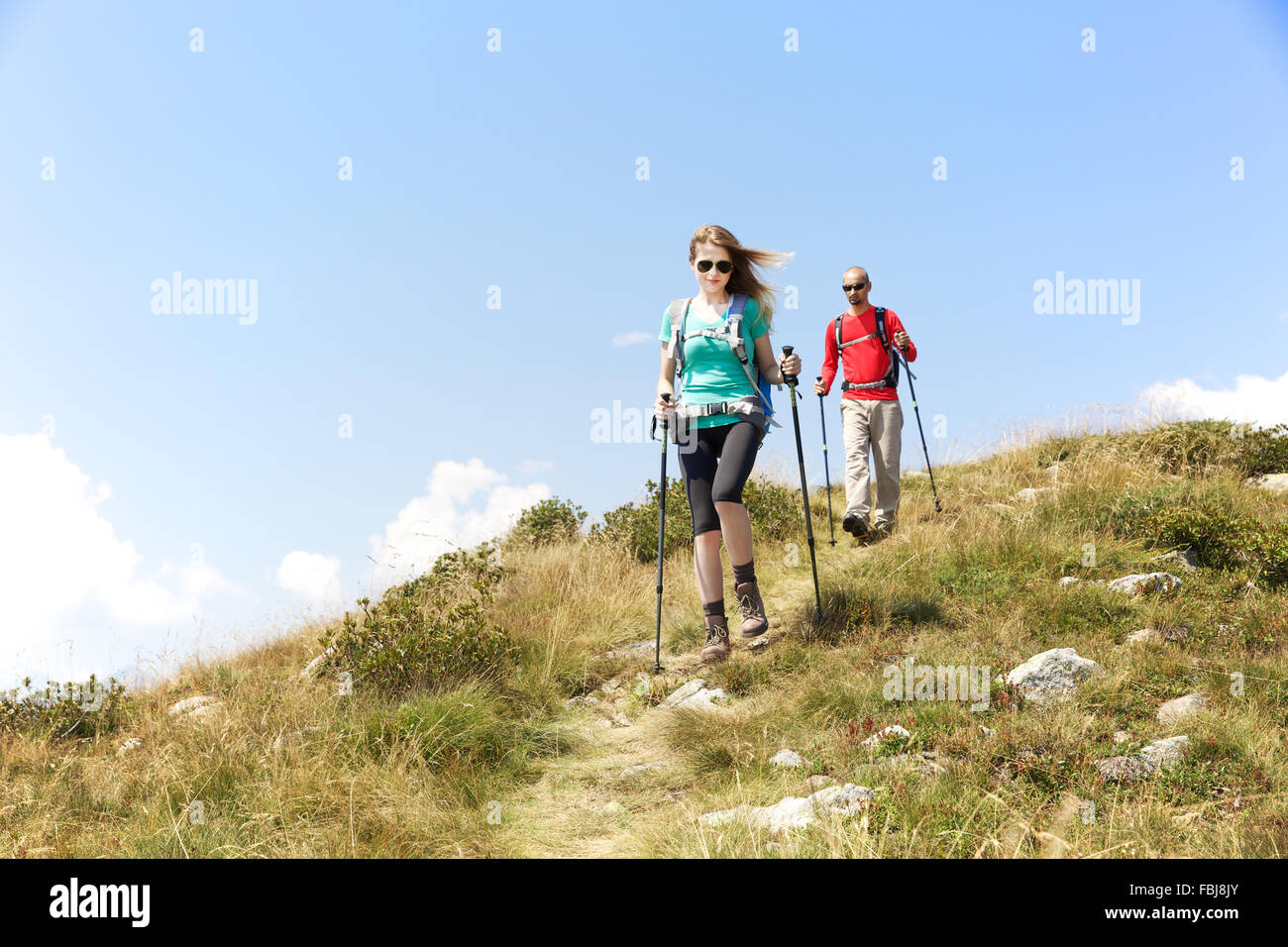 Hiking teamwork hi-res stock photography and images - Alamy