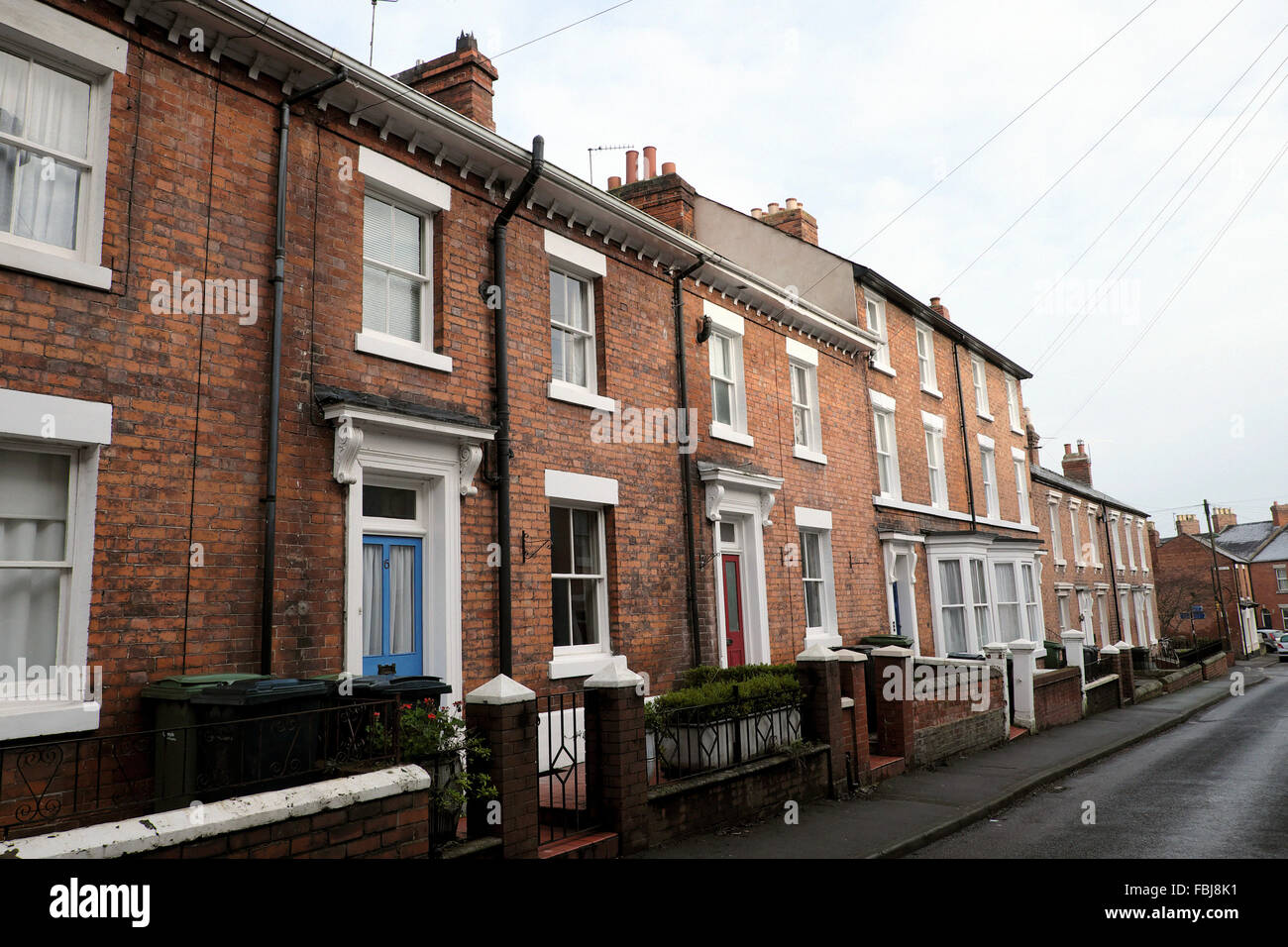 Victorian Terraced House Uk Stock Photos & Victorian Terraced House Uk ...