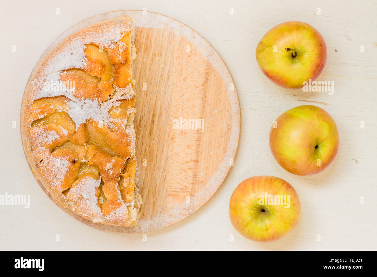 Three pie hi-res stock photography and images - Alamy