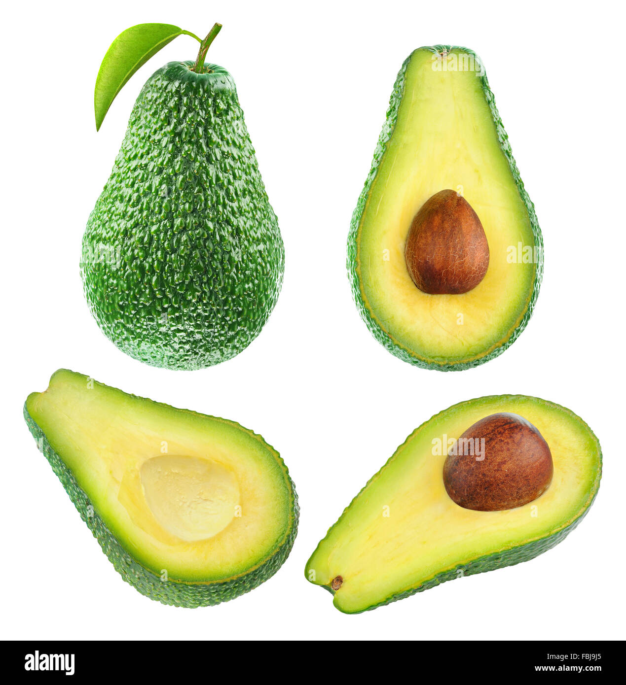 Whole cut avocados on hi-res stock photography and images - Alamy