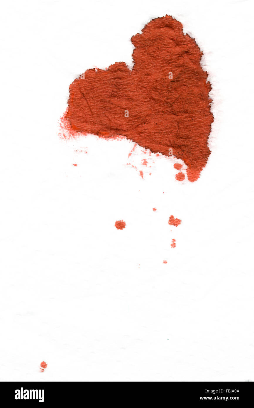 Blood drop icon in Cut Out Stock Images & Pictures - Alamy