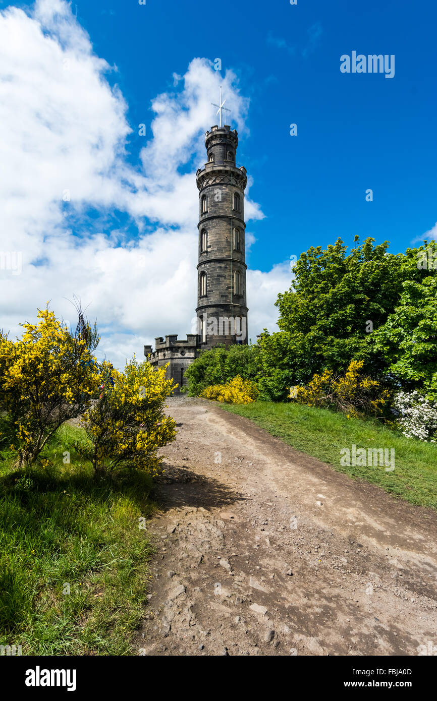 Nelson tower edinburgh hi-res stock photography and images - Alamy