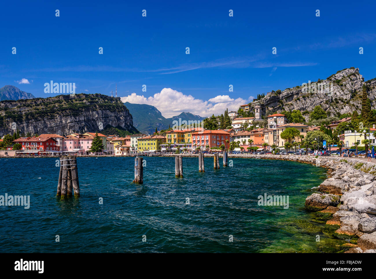 Torbole italy sailing hi-res stock photography and images - Alamy