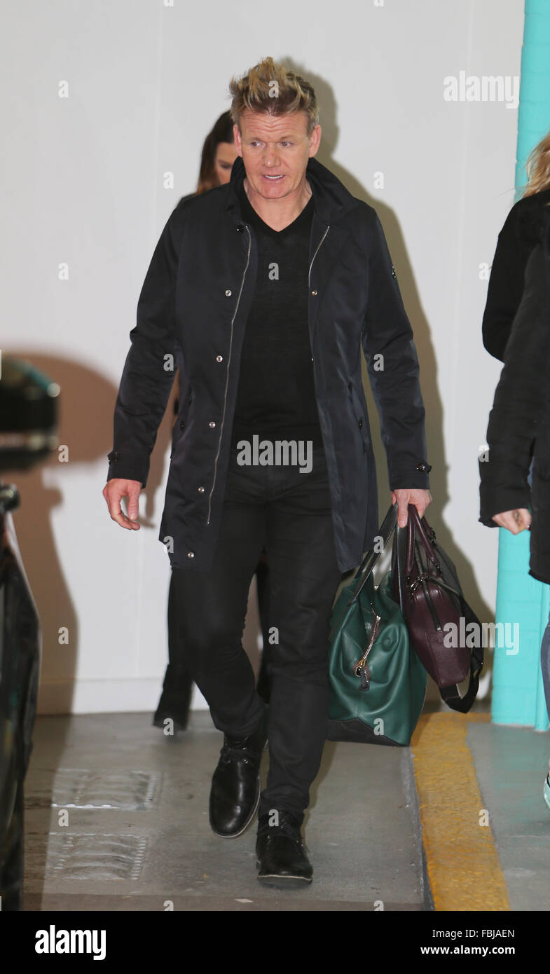 Gordon Ramsay and his daughter Matilda outside ITV Studios Featuring ...