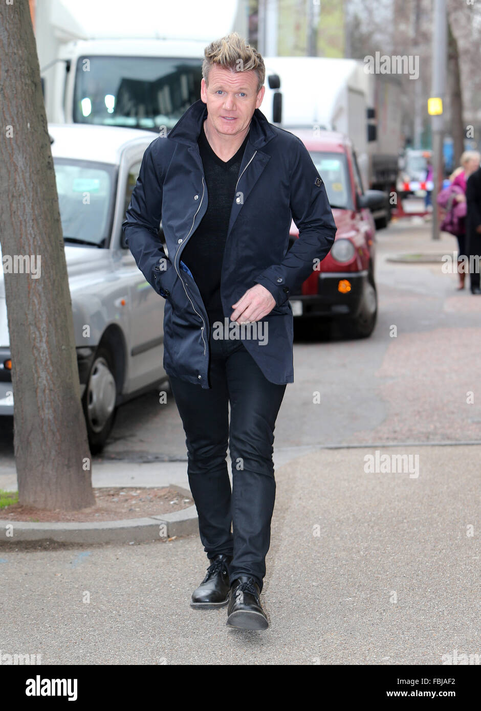Gordon Ramsay and his daughter Matilda outside ITV Studios Featuring ...