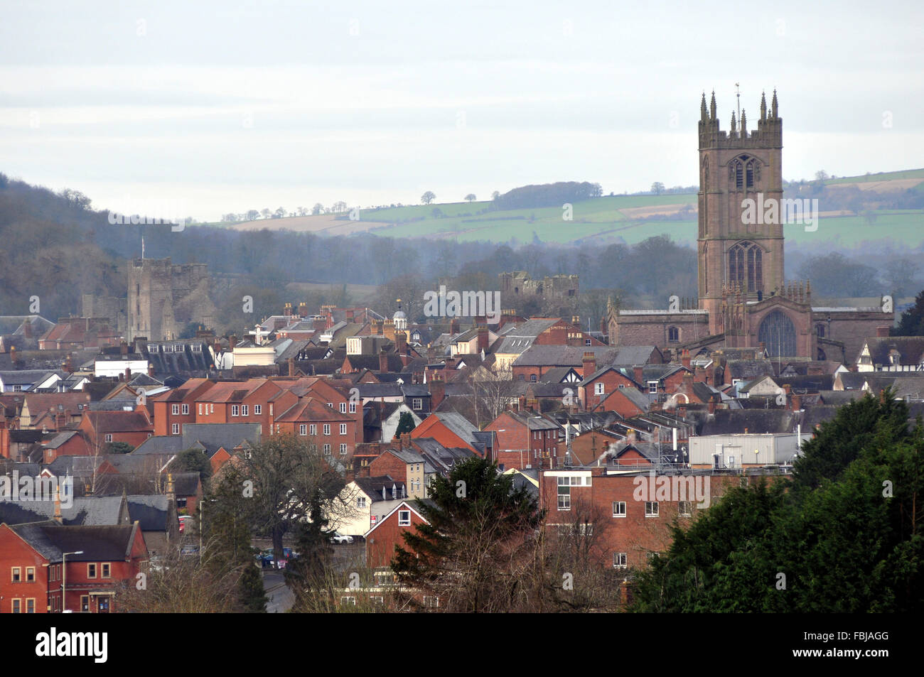 Ludlow, Shropshire, UK Stock Photo - Alamy
